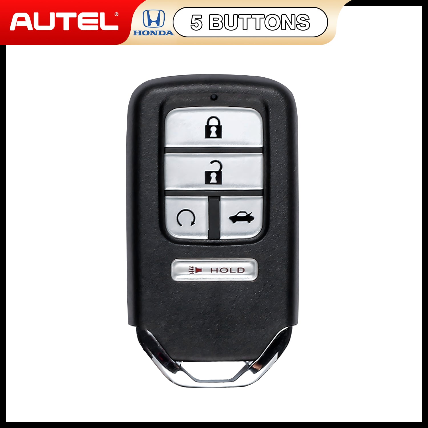 Autel IKey IKEYHD5TPR Universal Smart 5-button Key for Honda Vehicle ...