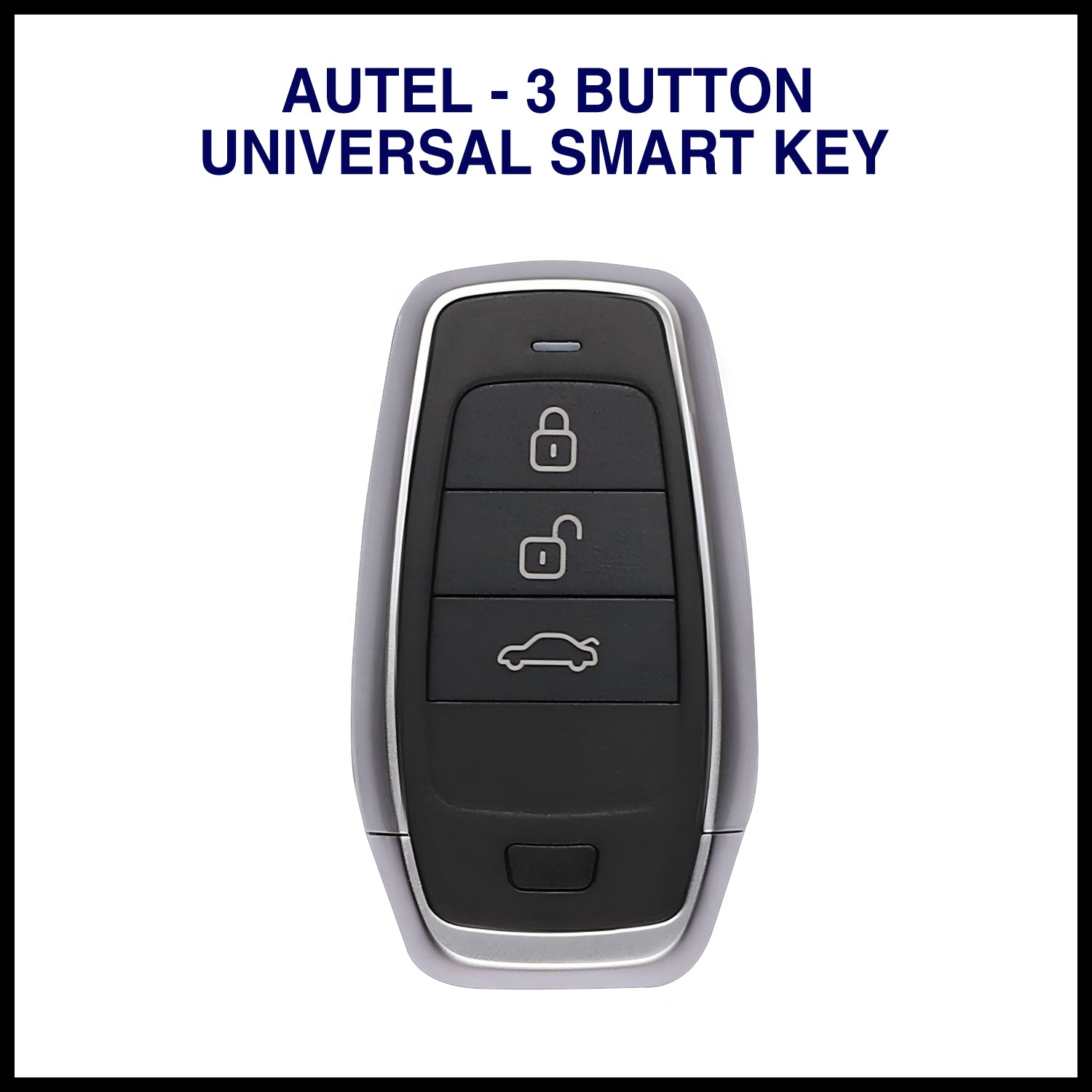 Autel IKey IKEYAT3T Universal Car Key 3 Buttons Work with KM100 ...