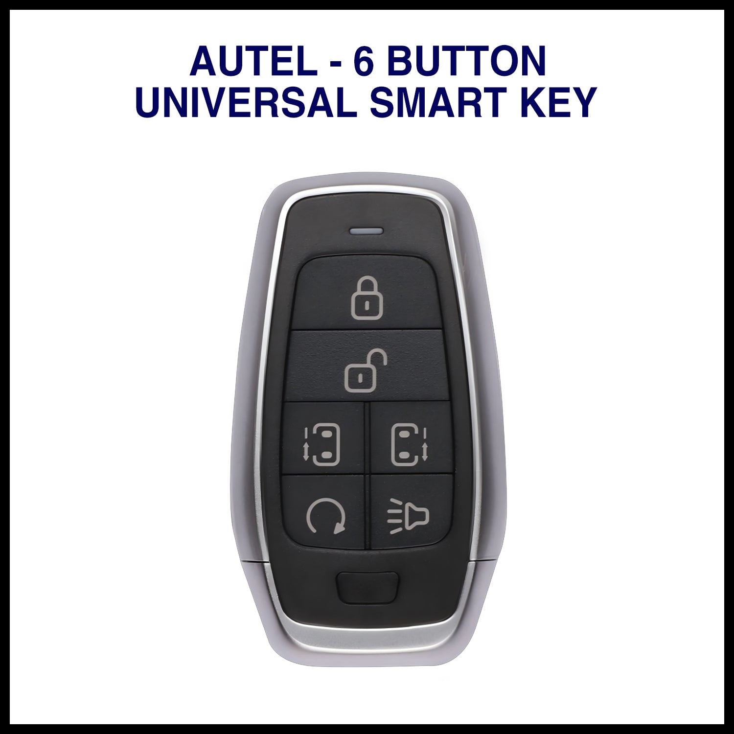 Autel IKey IKEYAT6PRS Universal Car Key 6 Buttons Work with KM100 ...