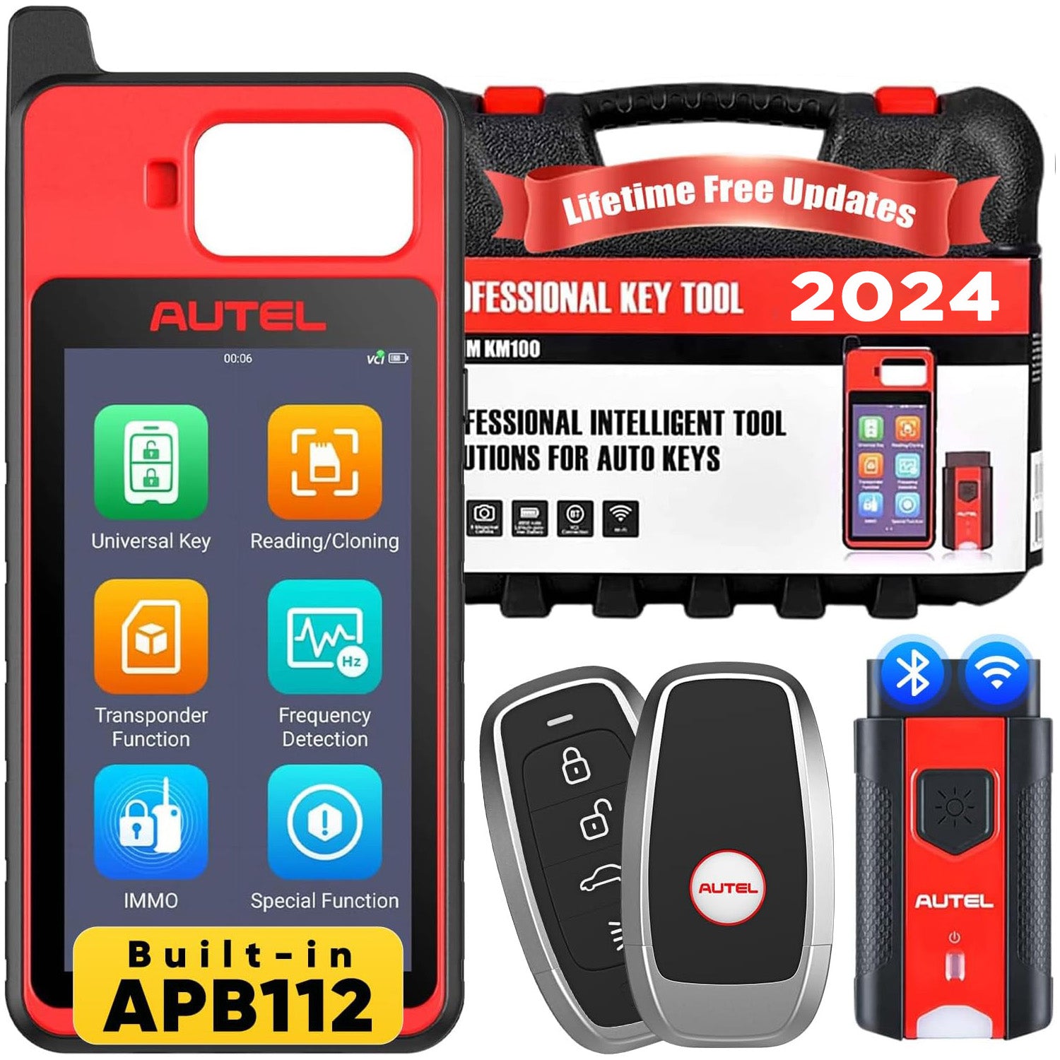 Autel MaxiIM KM100 Key Programming Tool,60S Key Generation,Free Update ...