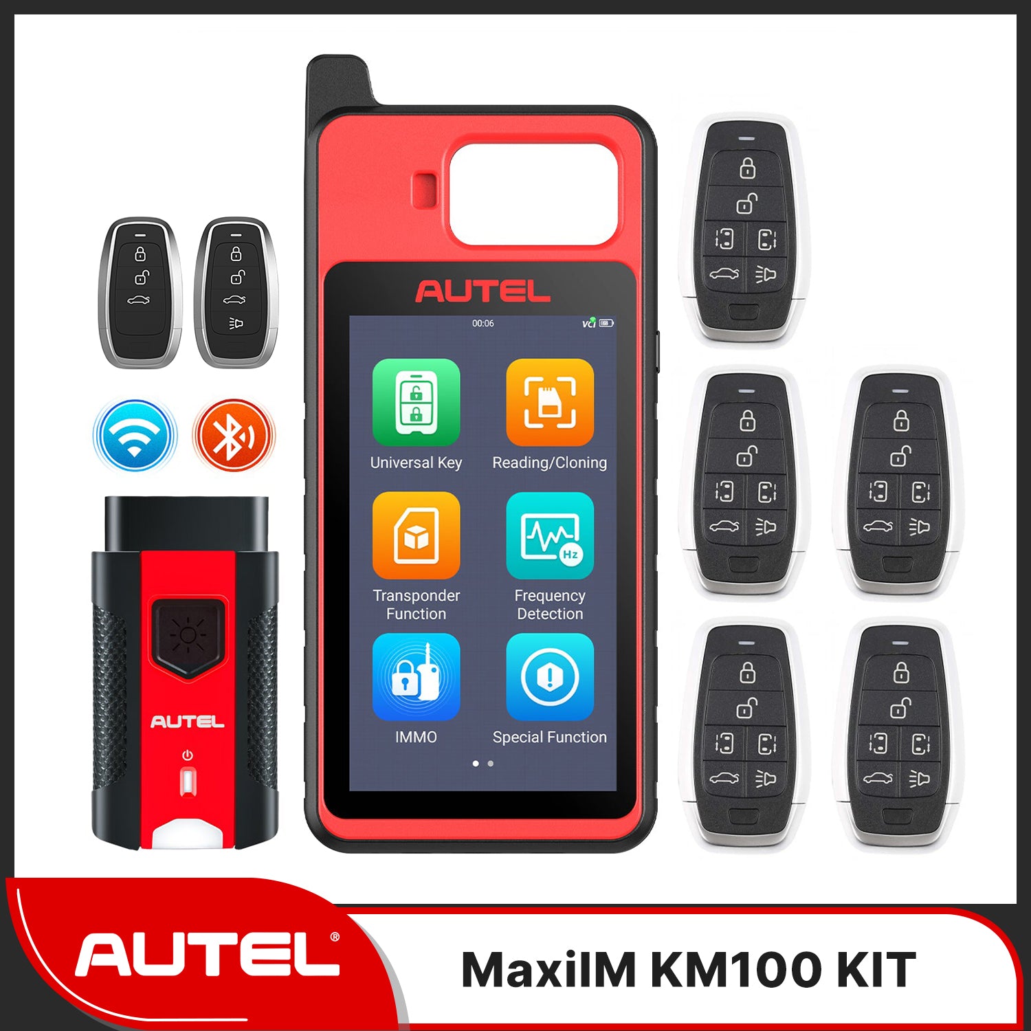 Autel MaxiIM KM100 Key Programming Tool,60S Key Generation,Free Update ...