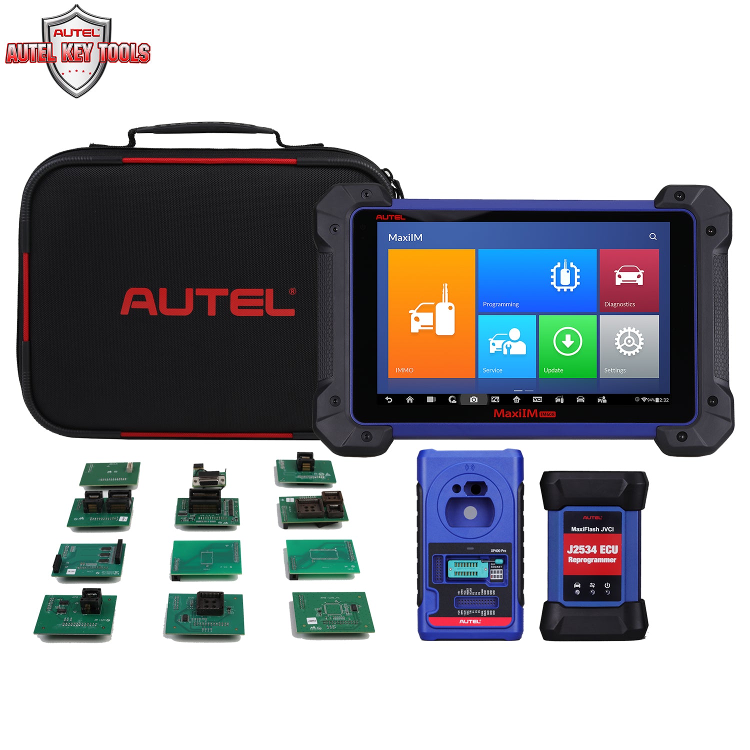 Autel MaxiIM IM608PROKPA Key and Immobilizer Programming Bundle ...